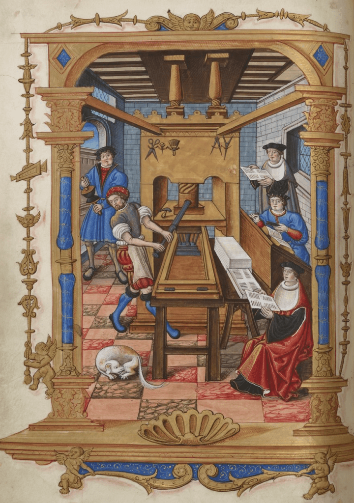 Quand est apparue l'imprimerie de Gutenberg en Europe